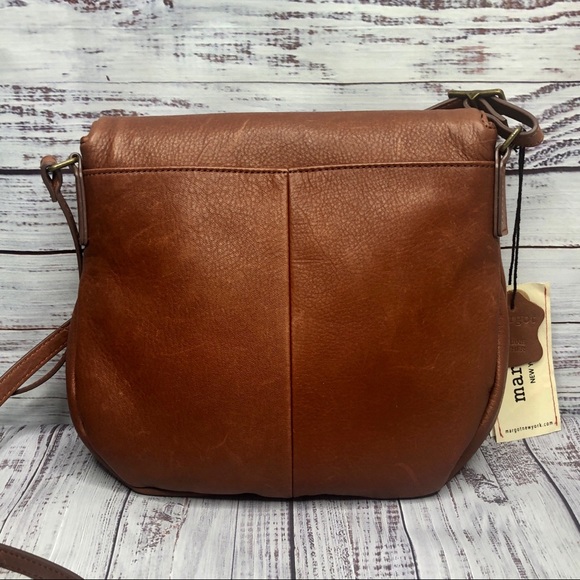 margot | Bags | Margot New York Crossbody Purse Bag Brandy | Poshmark